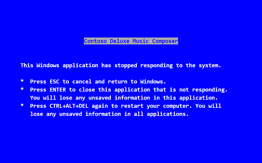 La historia del Pantallazo Azul de la Muerte en Windows